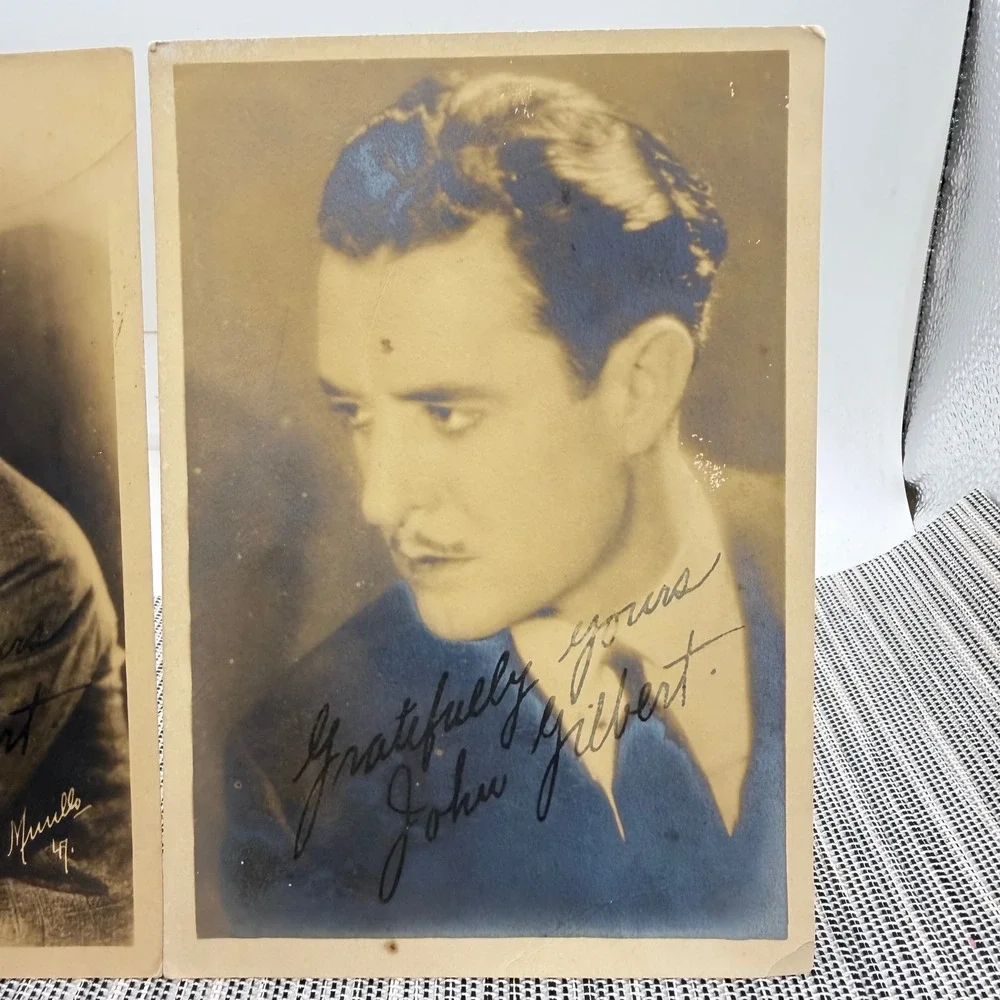 John Gilbert | Art | Vintage John Gilbert Silent Film Star Portrait ...